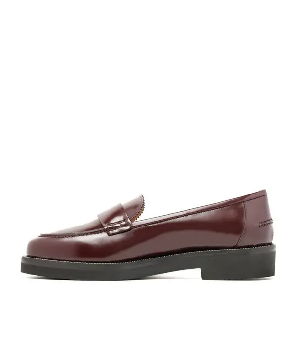 AQUAZZURA Penny Loafers With Logo Detail And Raised Soles