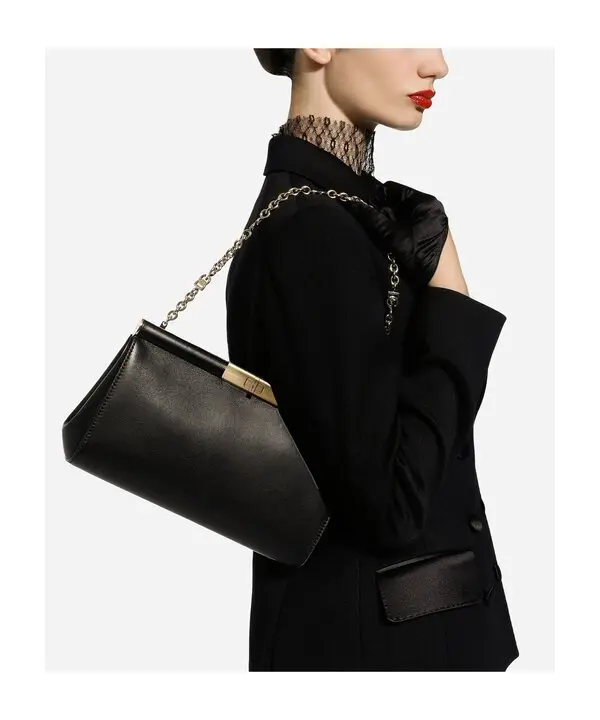Dolce & Gabbana Large Marlene Bag - Black