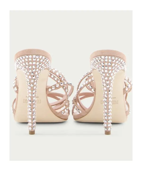 Paris Texas Embellished Stiletto Sandals