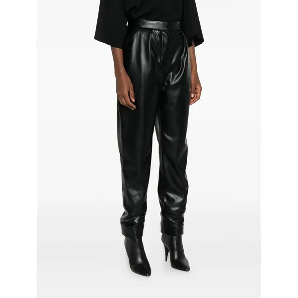 Balmain High-waisted Pleated Trousers