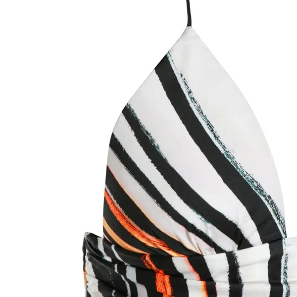 Roberto Cavalli Geometric Print Midi Dress