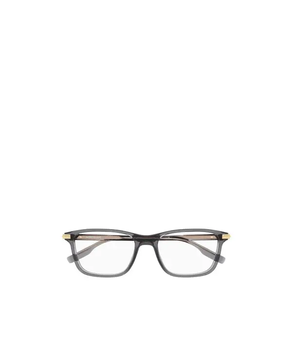 Montblanc Rectangle Frame Eyeglasses - Grey Transparent