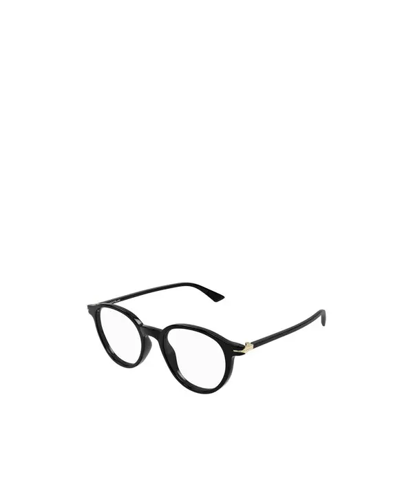 Montblanc Eyewear Oval Frame Glasses - Black