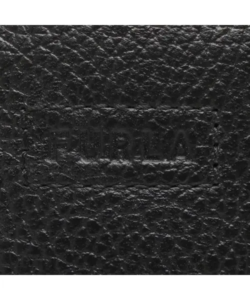 Furla Logo Shoulder Bag - Black