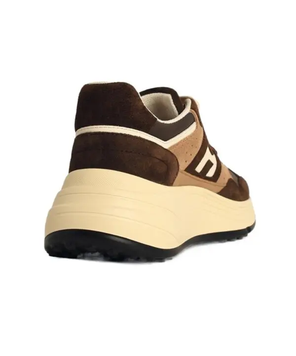 Hogan H669 Side H Patch Sneakers - Brown