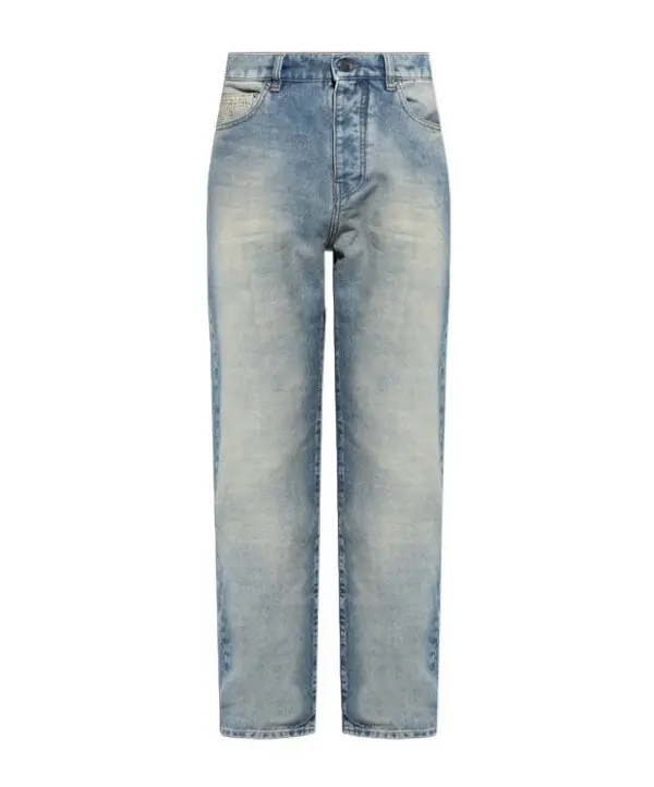 Amiri Belt Loop Jeans - Blue