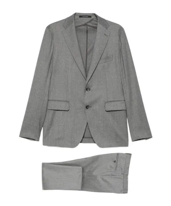 Tagliatore Long-sleeved Suit - Grey