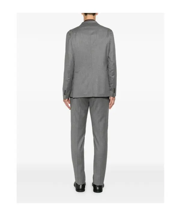 Tagliatore Long-sleeved Suit - Grey