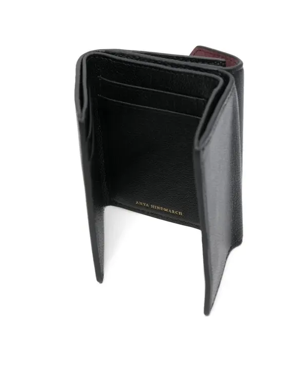 ANYA HINDMARCH Eyes Mini Trifold Zip Wallet