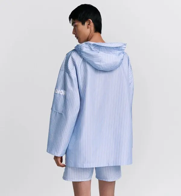 Dior Striped Hooded Shirt