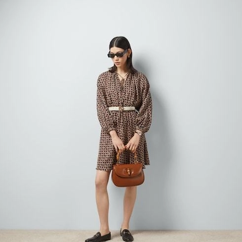 Gucci Interlocking G Chain Print Dress