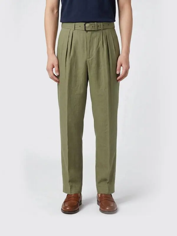 Dries Van Noten Pleated Wide Leg Trousers
