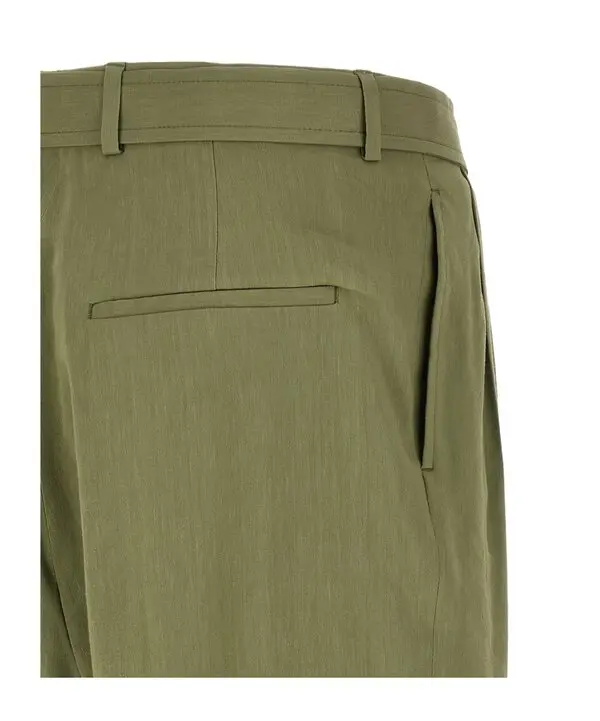 Dries Van Noten Pleated Wide Leg Trousers