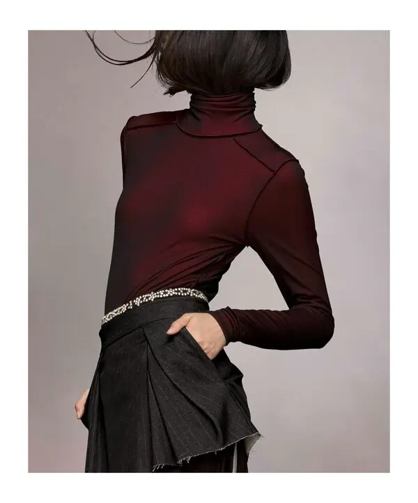 MAISON MARGIELA Turtleneck Bodysuit