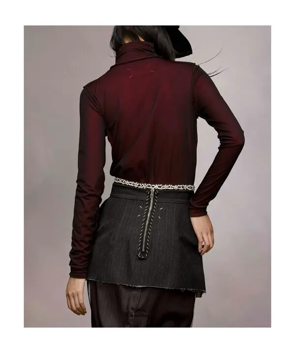 MAISON MARGIELA Turtleneck Bodysuit