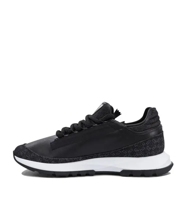 Givenchy Zip Detailed Lace-up Sneakers - Black