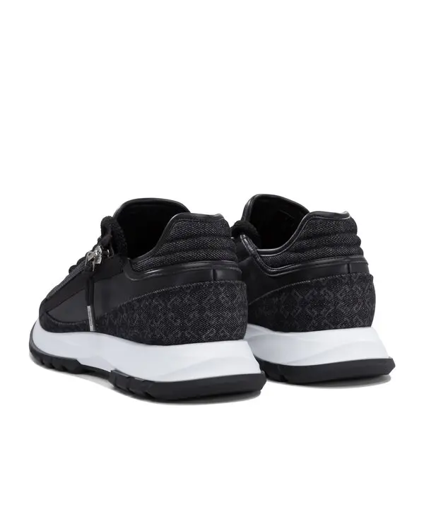 Givenchy Zip Detailed Lace-up Sneakers - Black