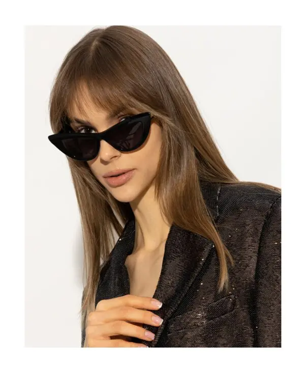 Balmain Logo Cat Eye Sunglasses - Gray