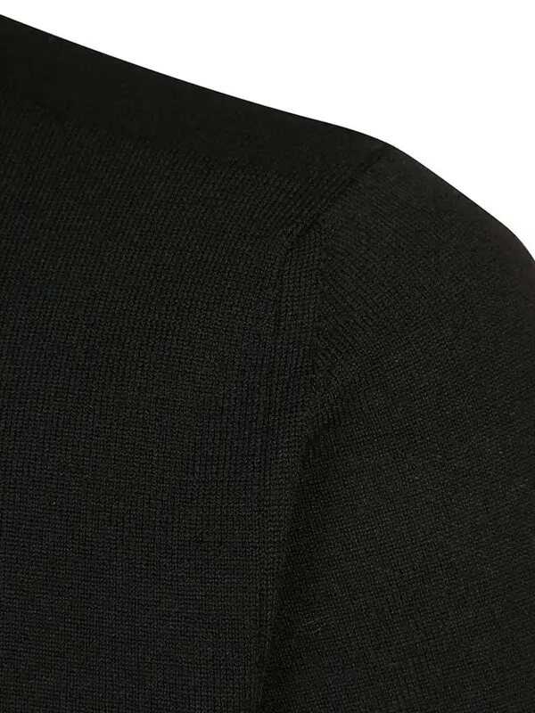 ZANONE Crewneck Knitted Jumper - Black