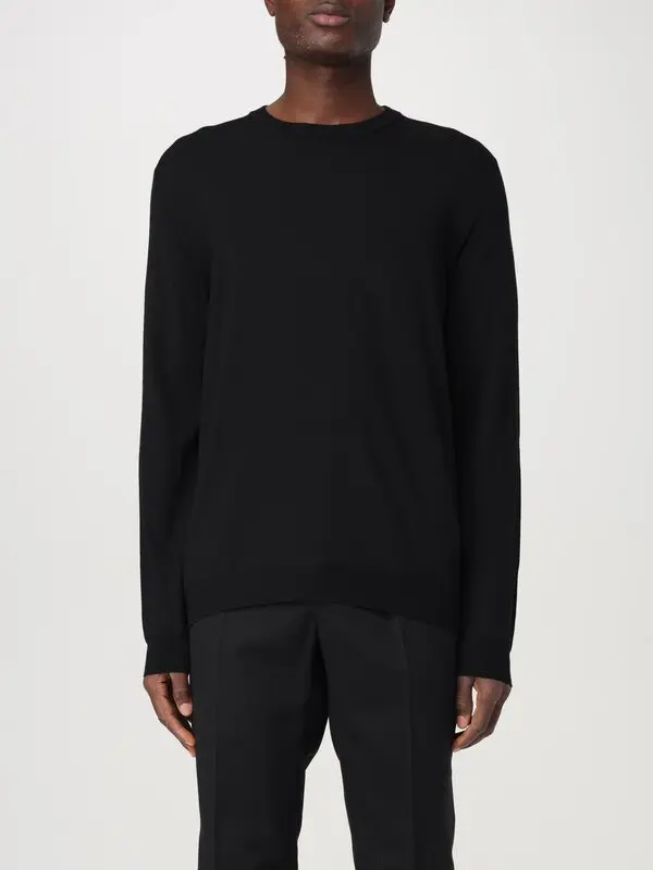 ZANONE Crewneck Knitted Jumper - Black