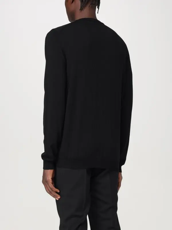 ZANONE Crewneck Knitted Jumper - Black