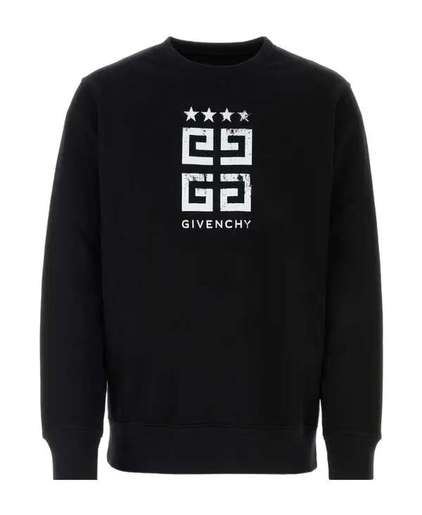 Givenchy Logo Print Crewneck Sweatshirt