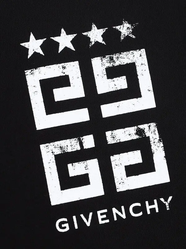 Givenchy Logo Print Crewneck Sweatshirt