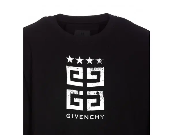 Givenchy Logo Print Crewneck Sweatshirt