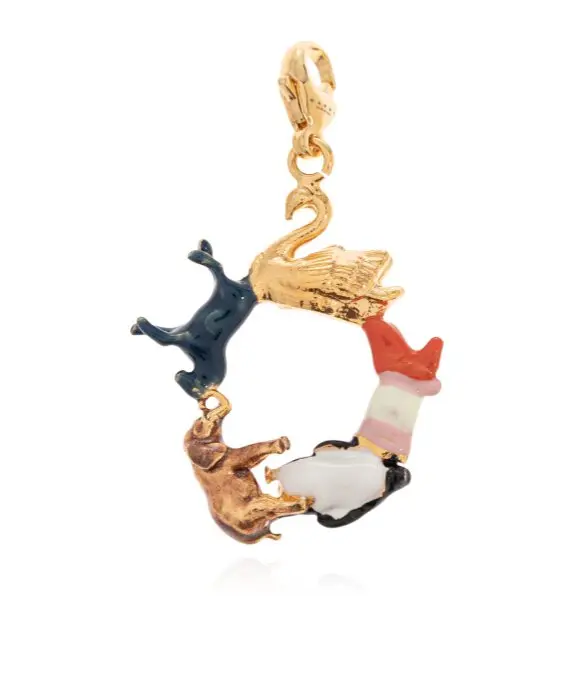 Marni O Charm Necklace - Yellow