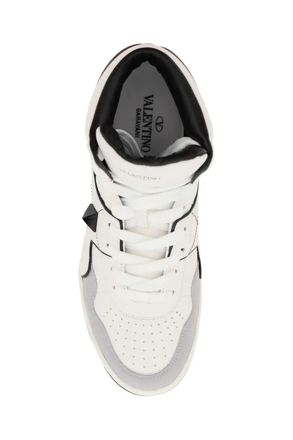 Valentino Garavani One Stud Mid-top Sneakers