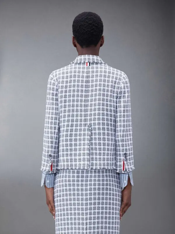 Thom Browne Checked Short Coat