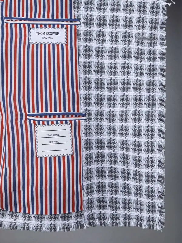 Thom Browne Checked Short Coat
