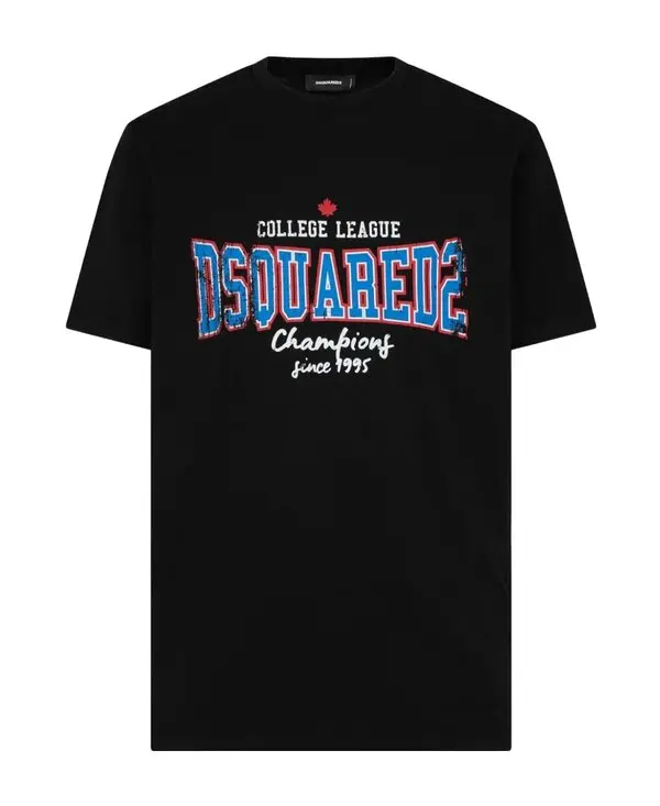 Dsquared2 Logo Printed Crewneck T-shirt