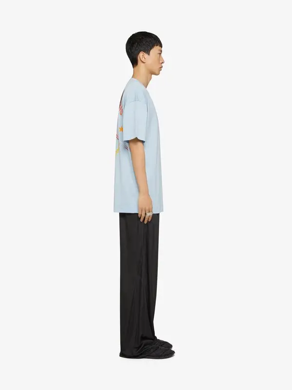 Givenchy Flamingo Printed Crewneck T-shirt