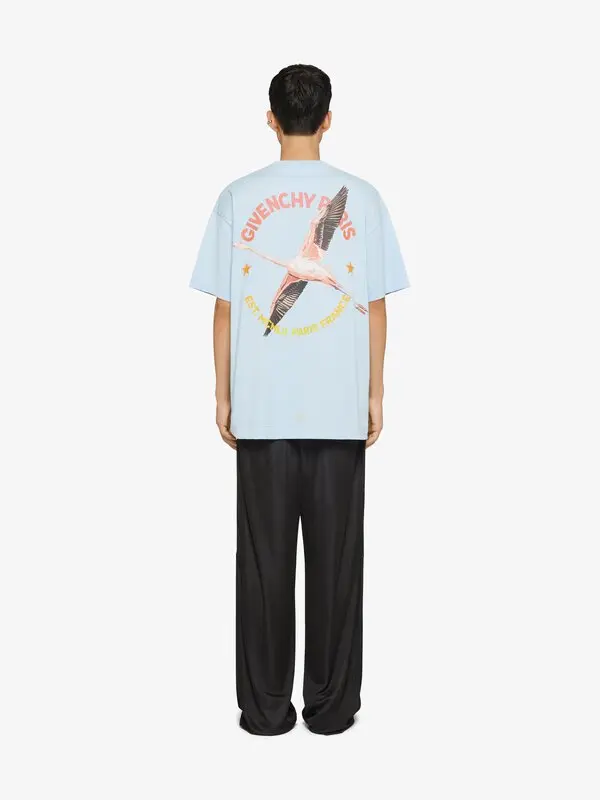 Givenchy Flamingo Printed Crewneck T-shirt