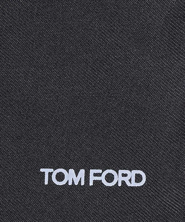 TOM FORD Logo Trim Square Scarf