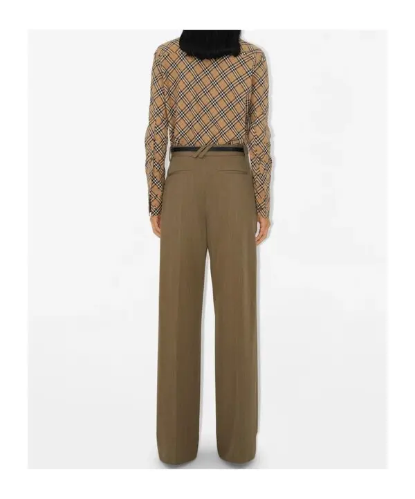 Burberry Check Printed Buttoned Shirt