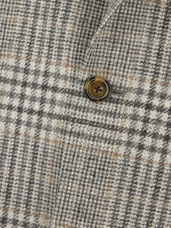 LARDINI Single-breasted Checked Blazer