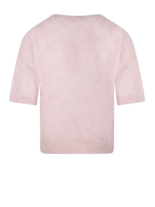 GANNI Graphic Knitted T-shirt