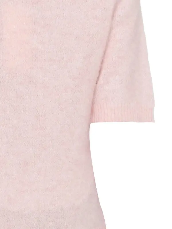 GANNI Graphic Knitted T-shirt