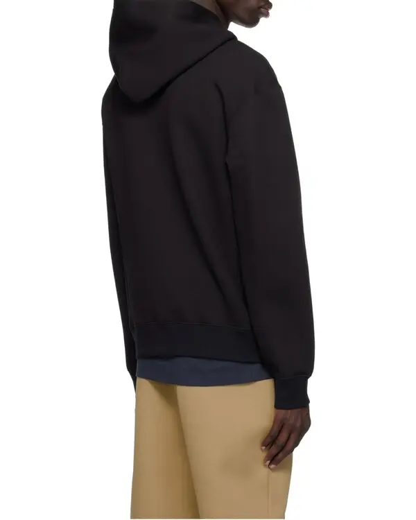 Mackage Long-sleeved Hooded Sweatshirt - Black