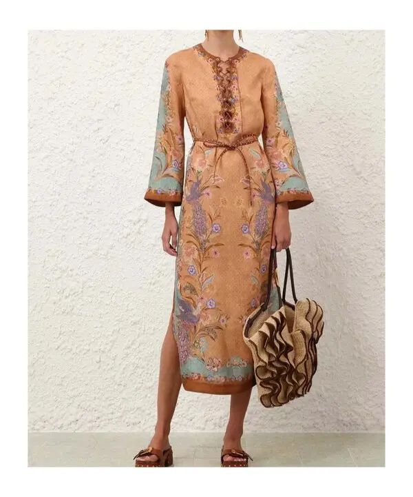 Zimmermann Indra Tunic Midi Dress