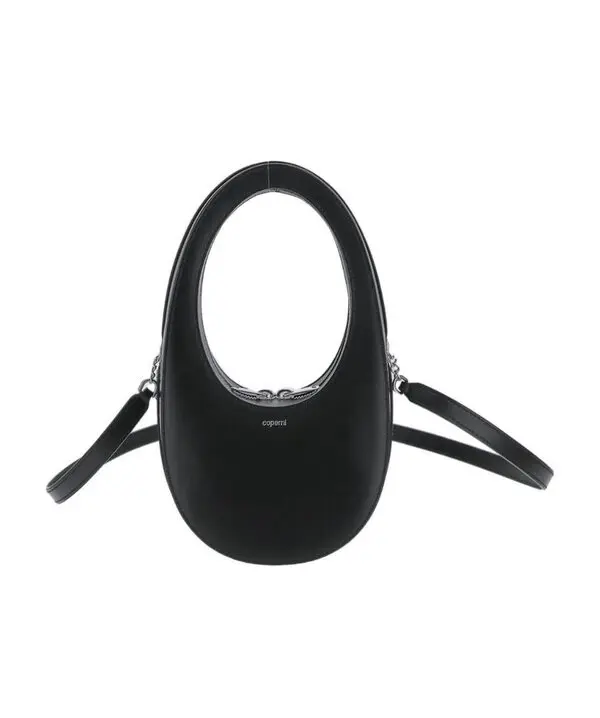 Coperni Swipe Zipped Mini Top Handle Bag - Black