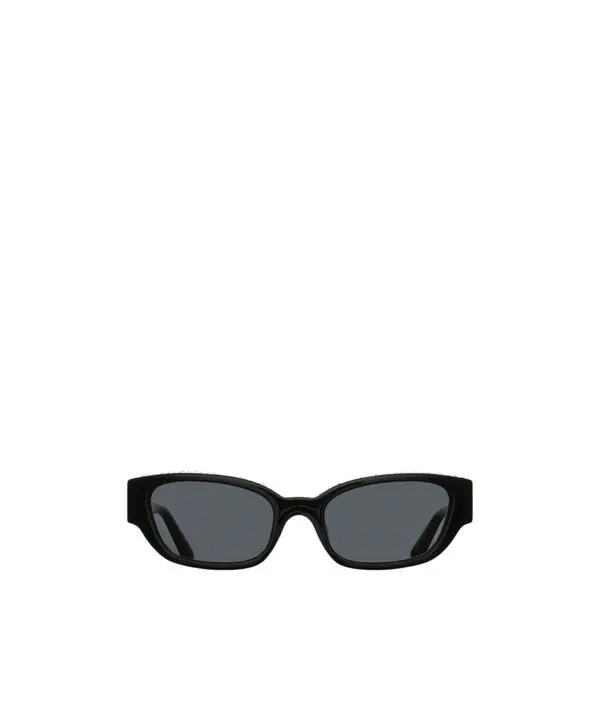 Magda Butrym Crystal Embellished Sunglasses - Black