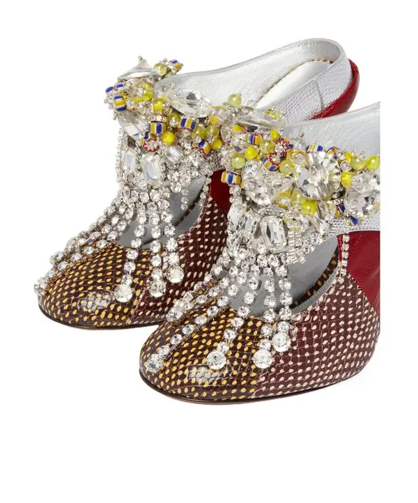 Dries Van Noten Embellished Heeled Sandals