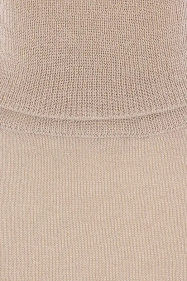 Max Mara Veloce Turtleneck Long-sleeved Jumper - Beige