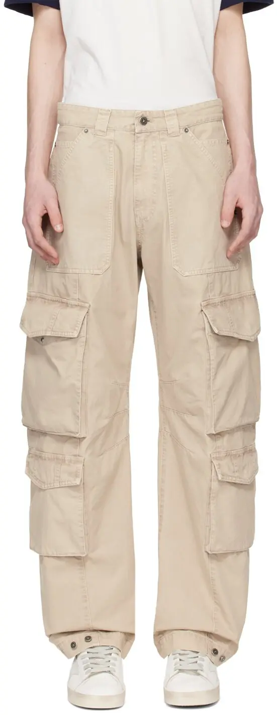 GOLDEN GOOSE Straight-leg Cargo Trousers