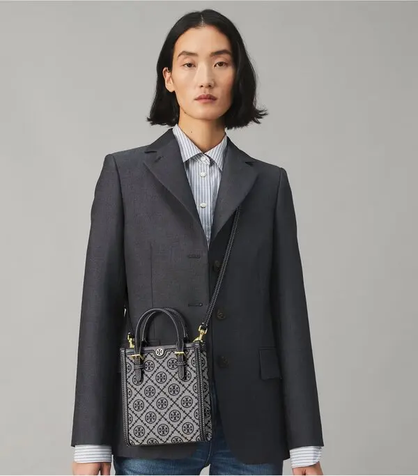 Tory Burch T Monogram Mini Top Handle Bag