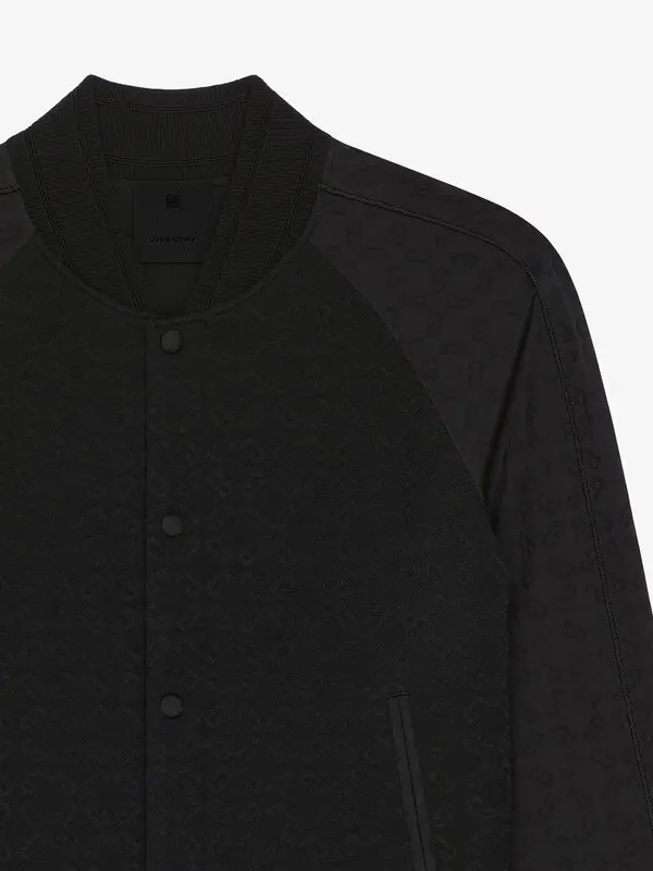 Givenchy Panelled Button-up Bomber Jacket