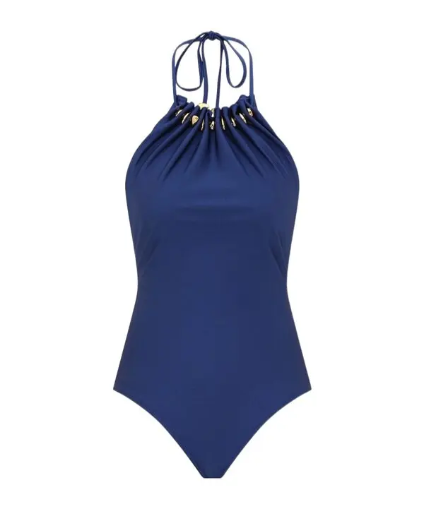 Zimmermann Aster One-piece Swimsuit - Blue